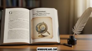 Goomar Meaning, Origin and Usage: A Complete Guide